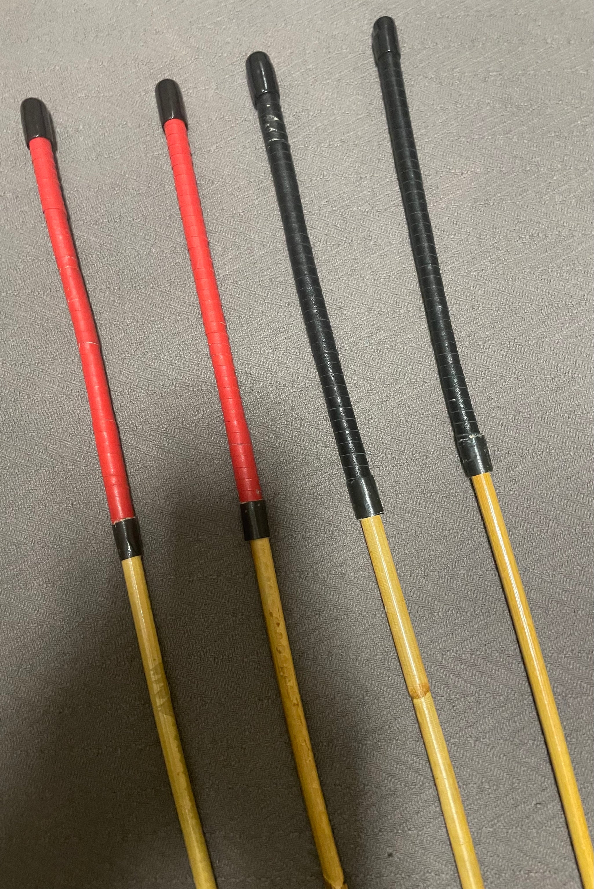 Set of 4 Signature Kooboo Canes 85-90 cms Leather Handles