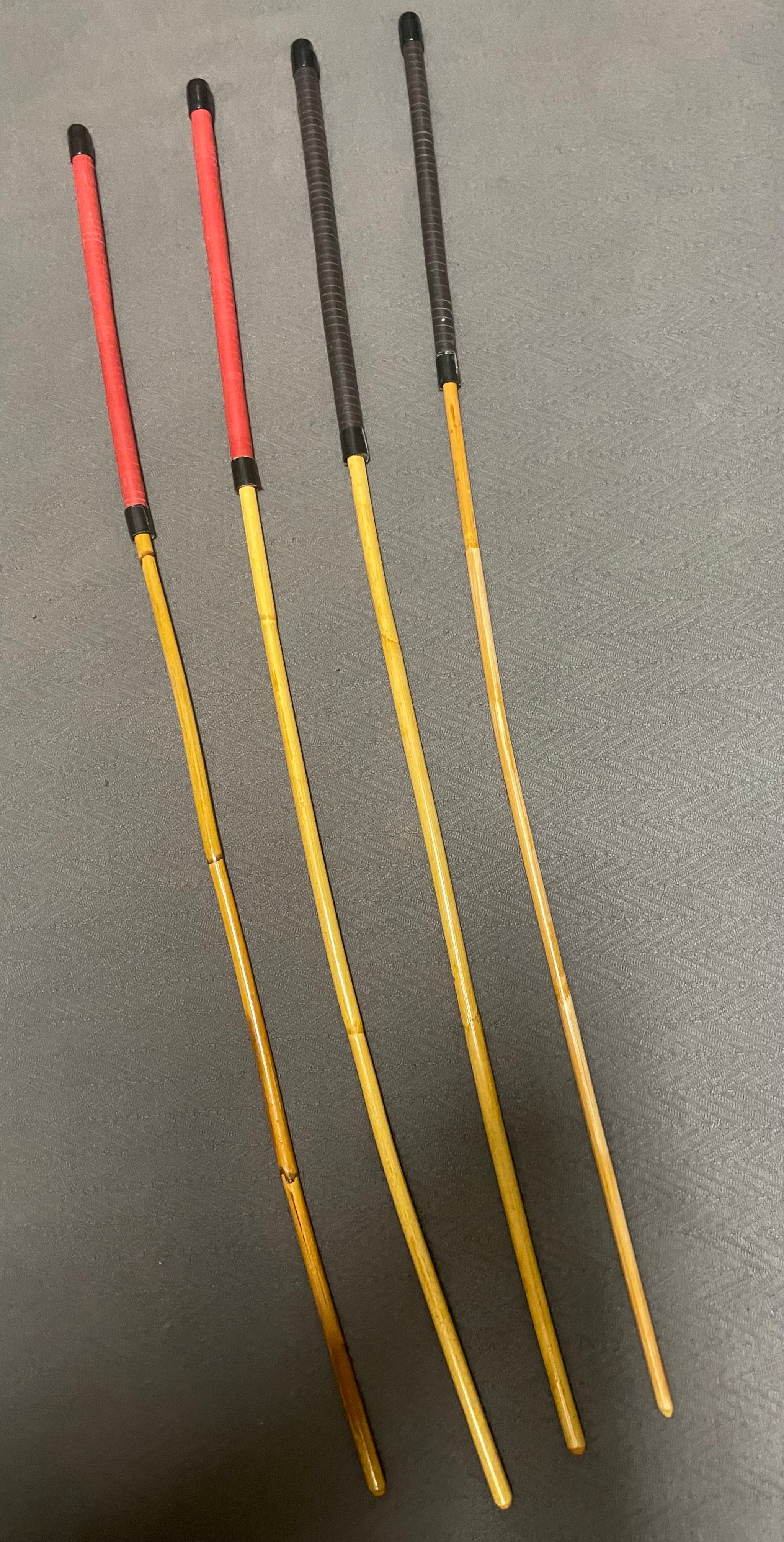 Set of 4 Signature Kooboo Canes 85-90 cms Leather Handles