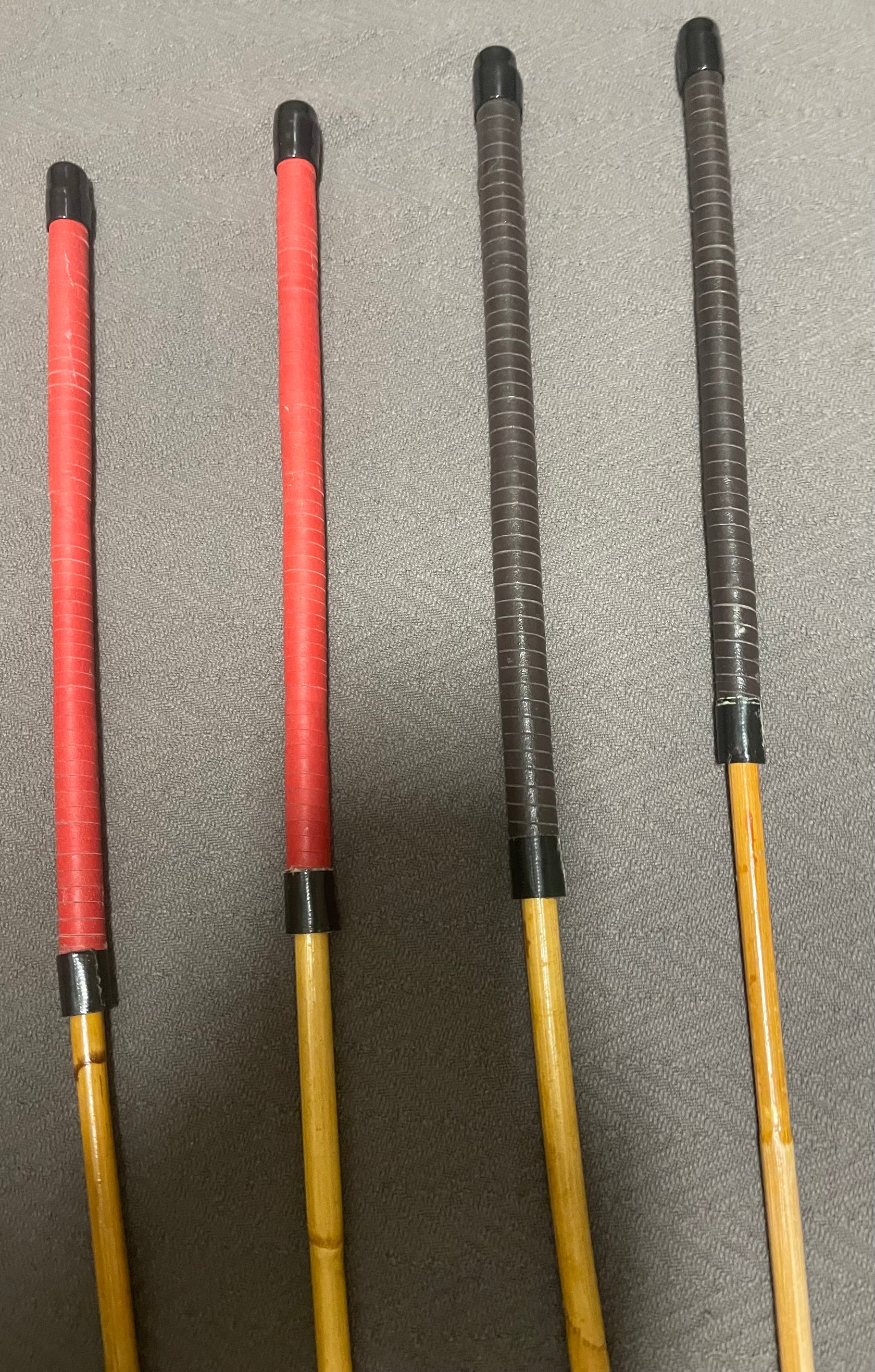 Set of 4 Signature Kooboo Canes 85-90 cms Leather Handles