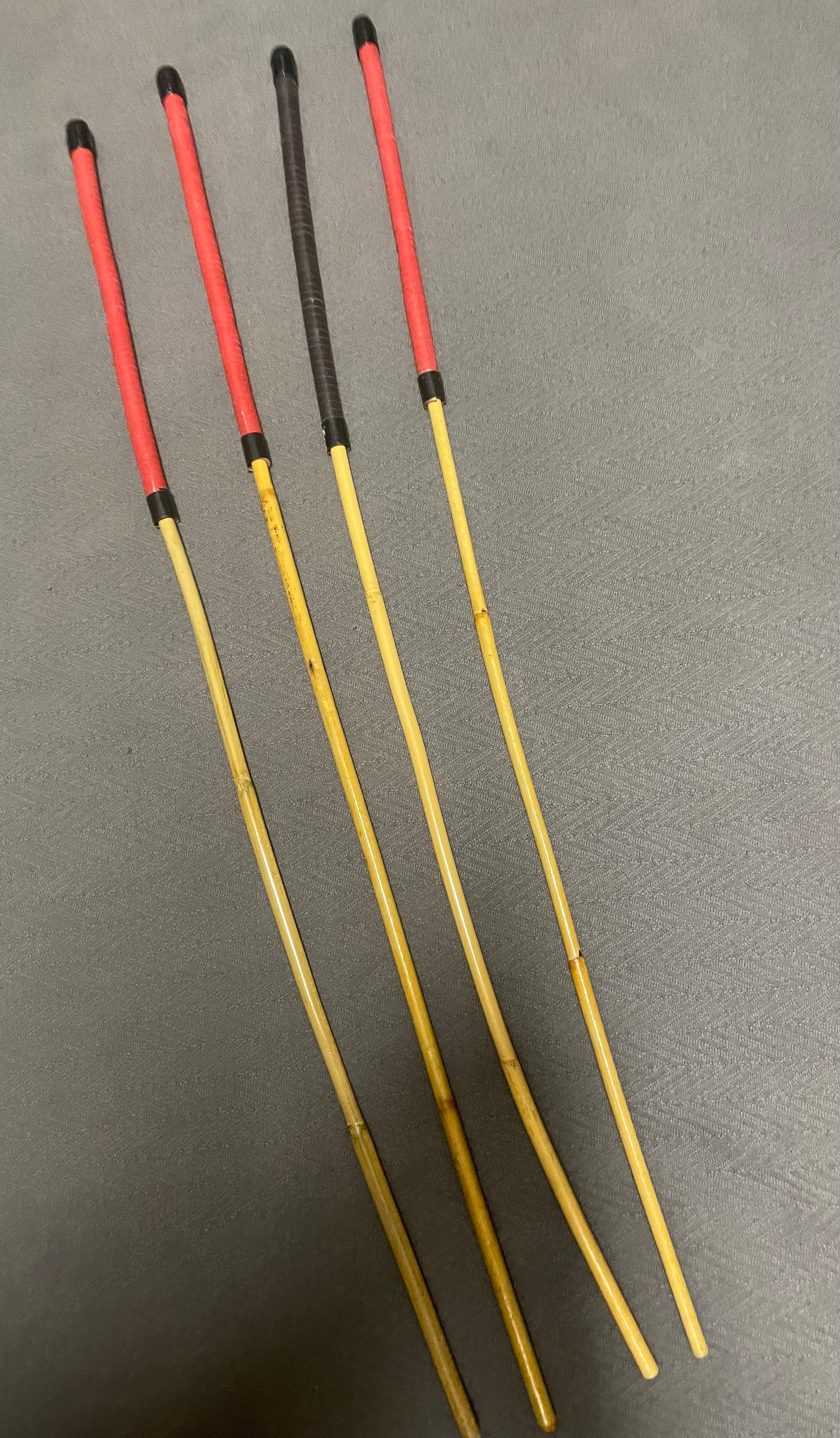 Set of 4 Signature Kooboo Canes 85-90 cms Leather Handles