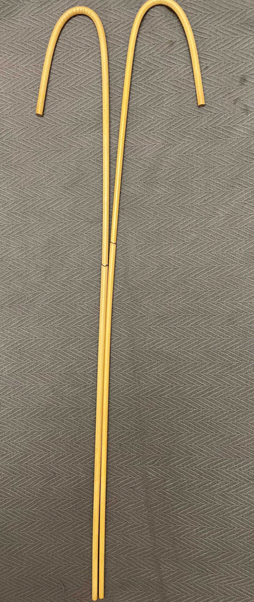 Traditional English Crook Handle Dragon Rattan School Canes