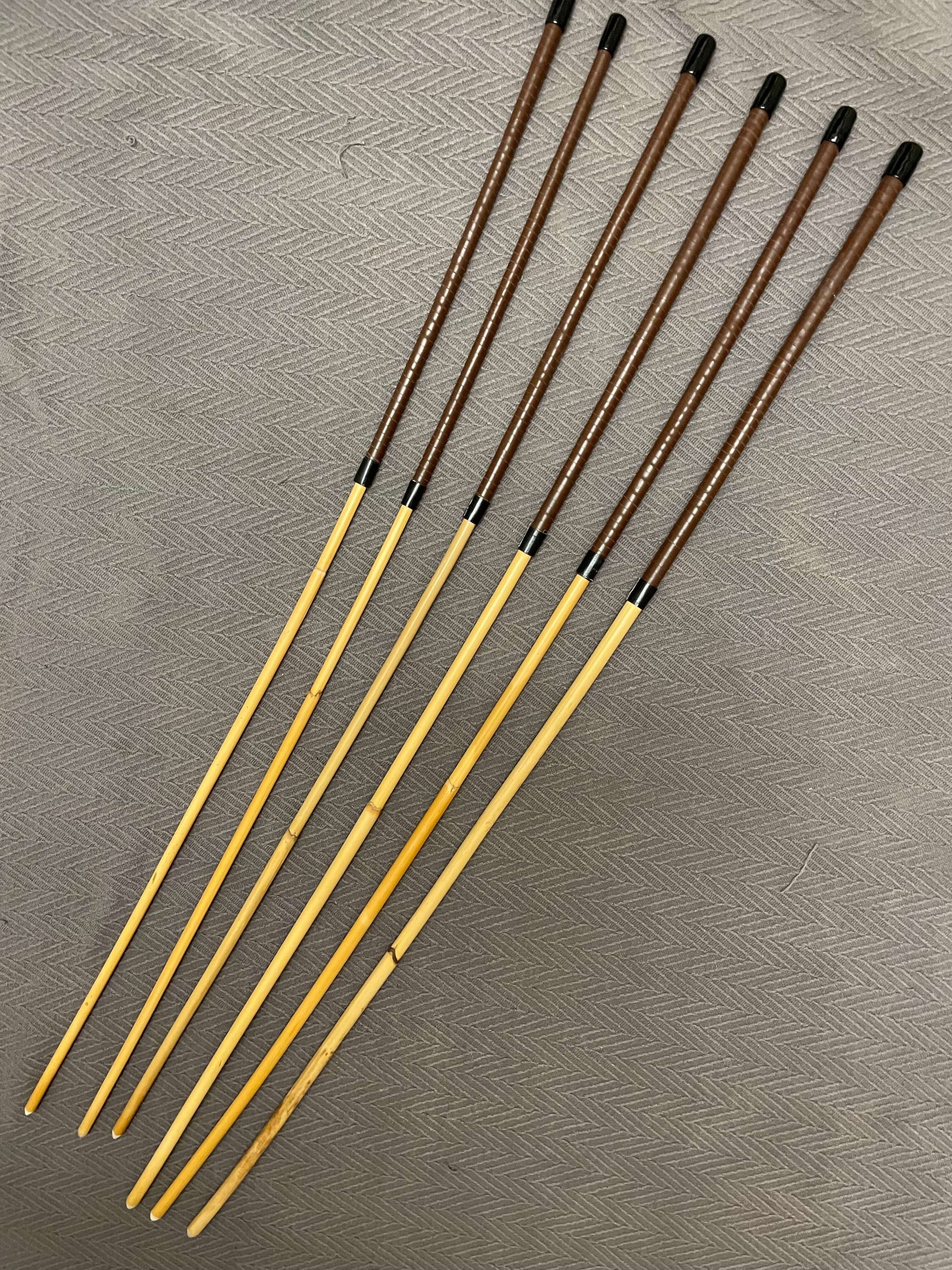 Set of 6 Dragon Canes PRO SET 95-100 cms Brandy Roo Handles