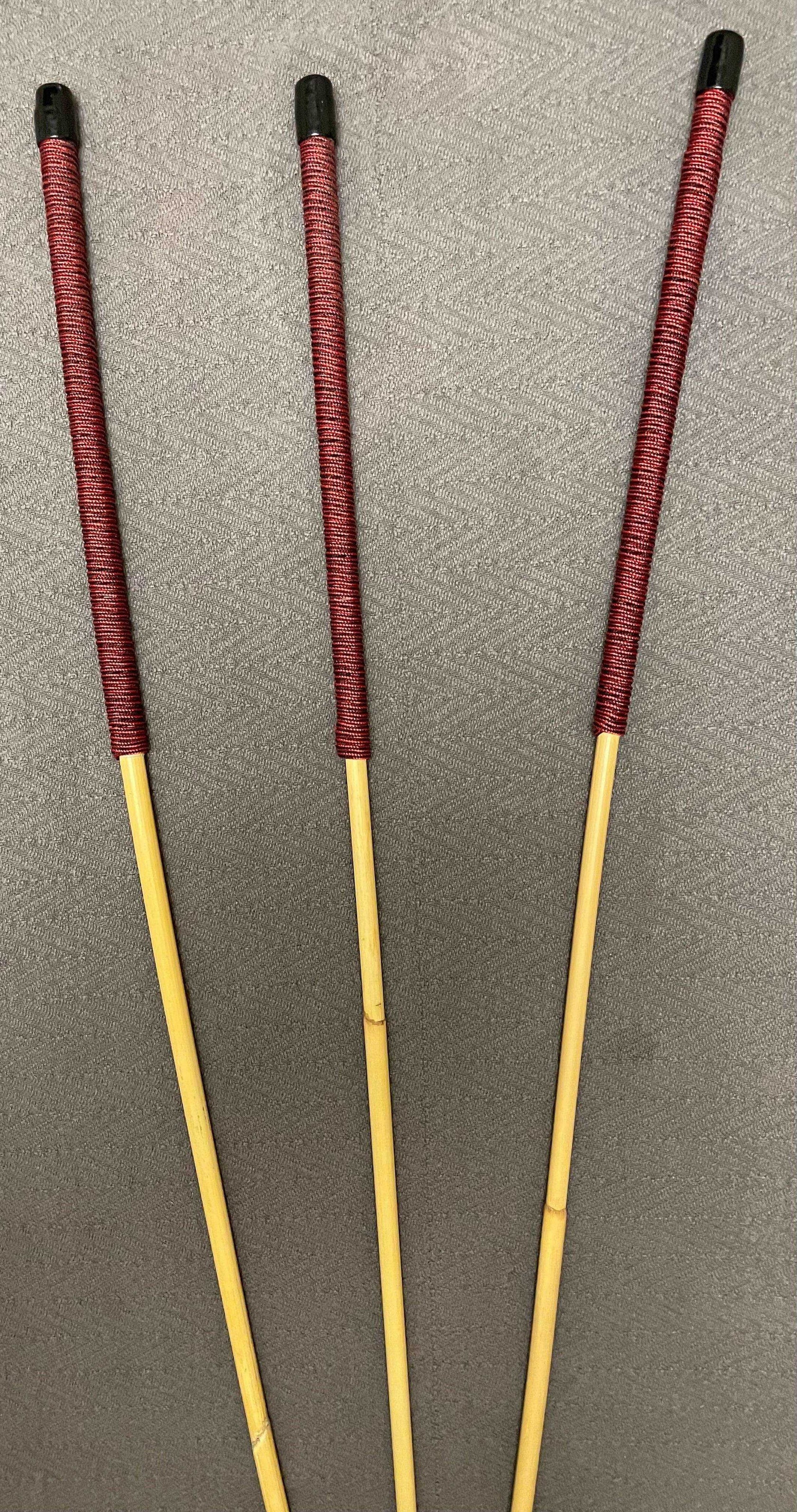 Long Dragon Canes / School Canes / Punishment Rattan Canes Set of 3