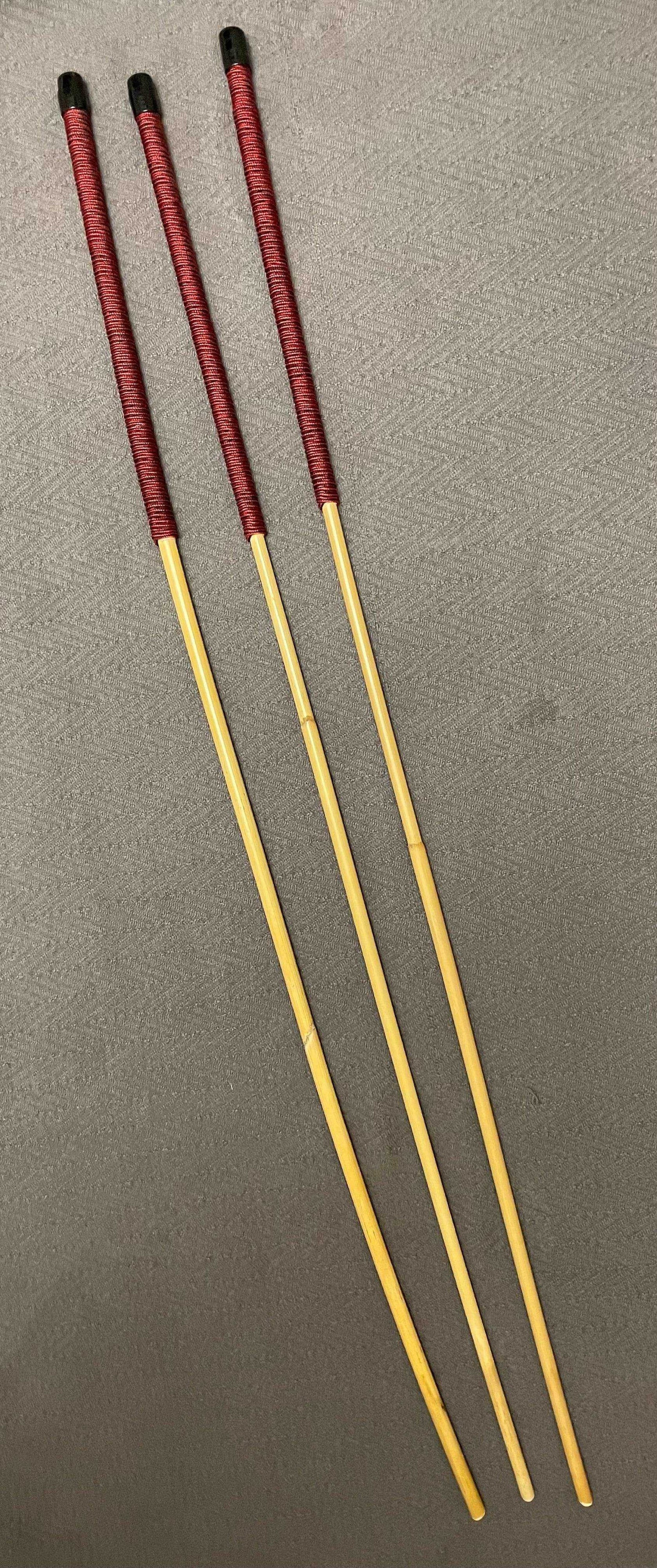 Long Dragon Canes / School Canes / Punishment Rattan Canes Set of 3