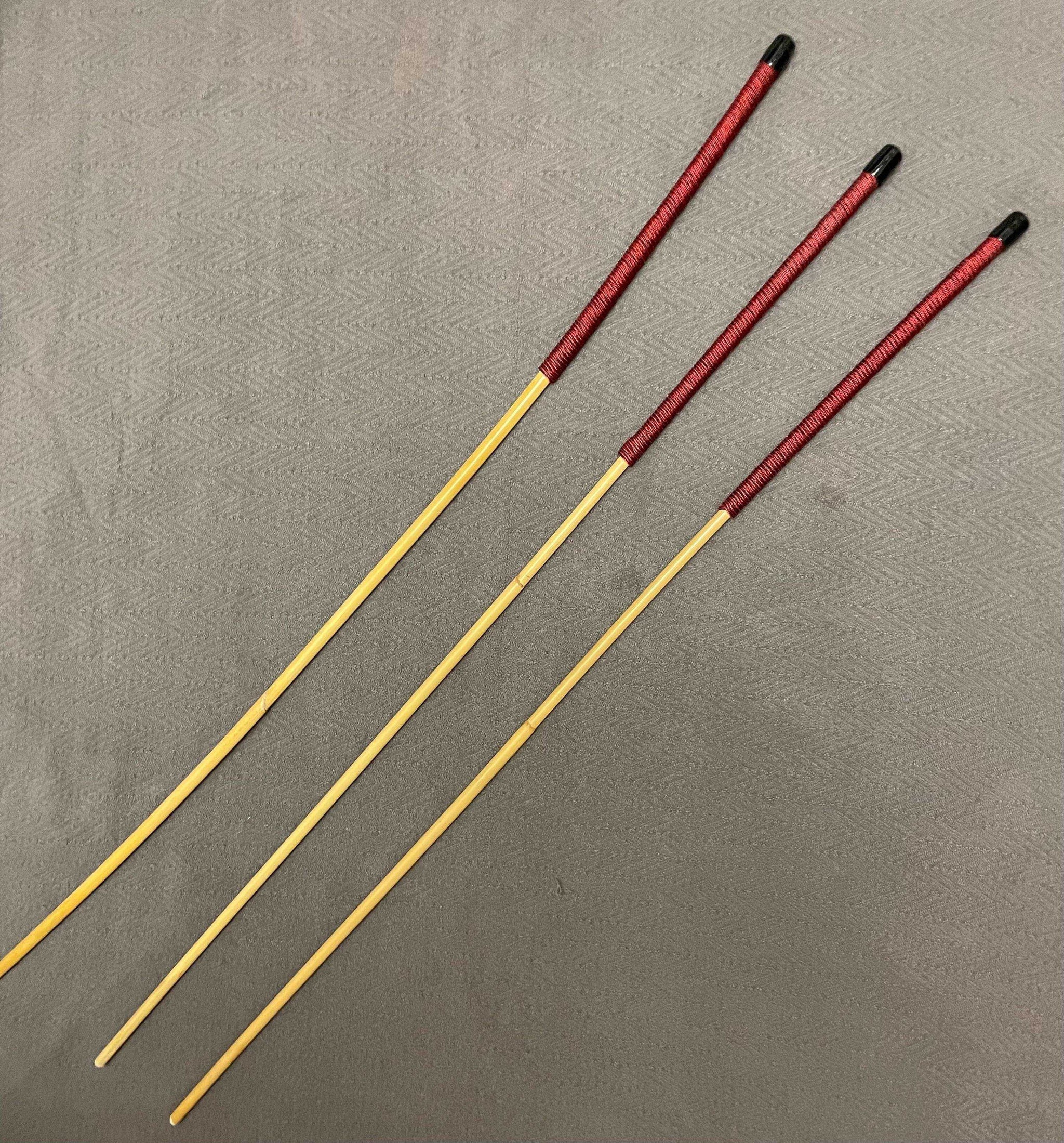 Long Dragon Canes / School Canes / Punishment Rattan Canes Set of 3