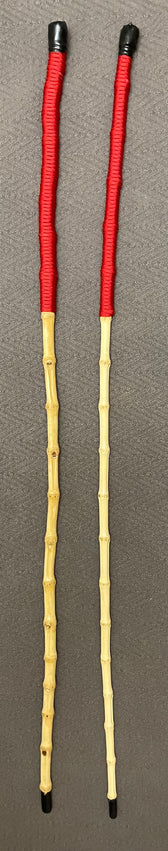 Whangee Cane / Punishment Cane / School cane - Paracord Handles