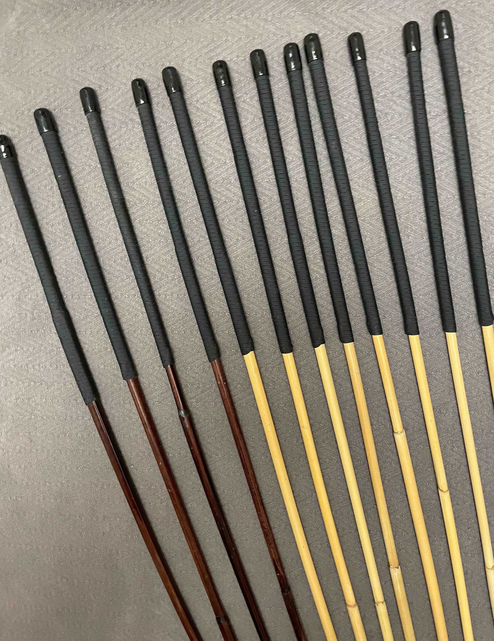 Set of 12 Dragon Cane / Smoked Dragon Canes / School Punishment Canes